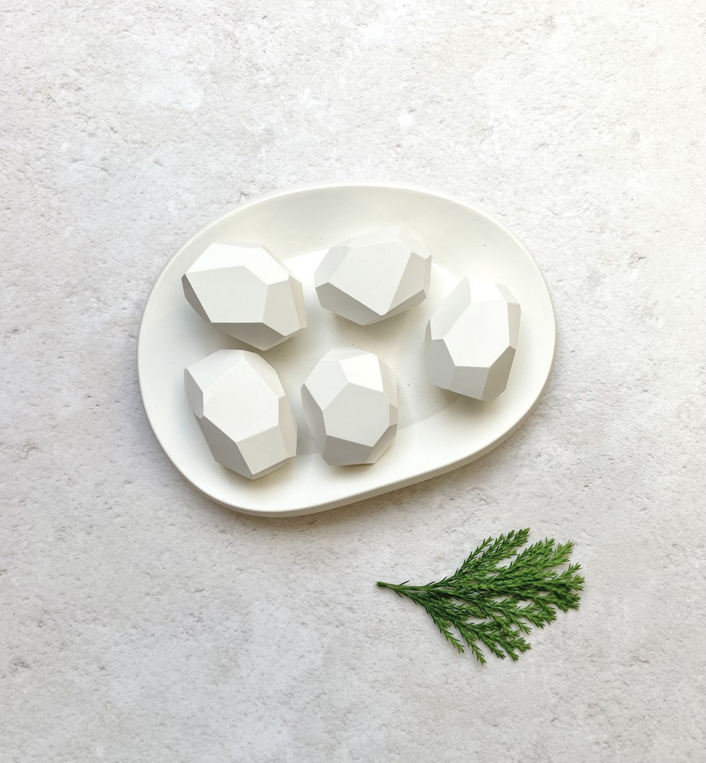 Handmade gemstone cast aroma stones diffuser home fragrance